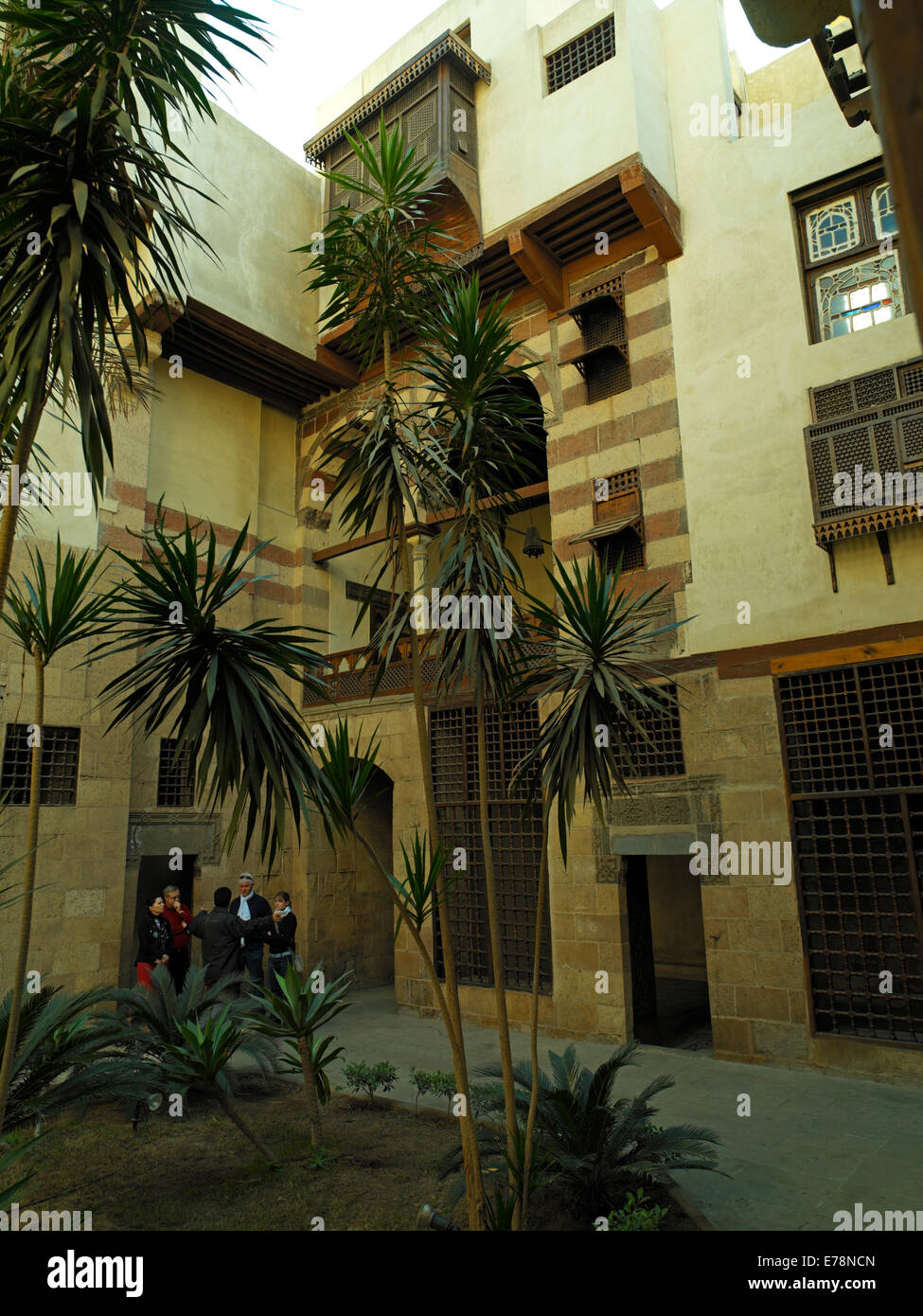 Traditional Fatimid family mansion in Cairo Stock Photo - Alamy