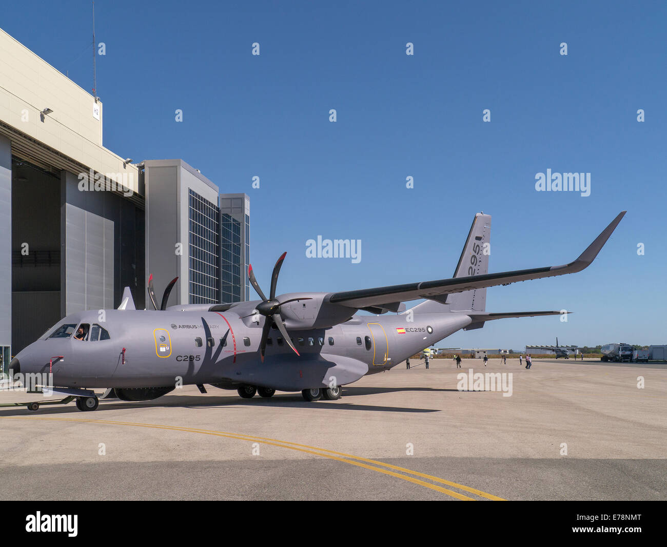 Airbus Defense and Space C295W at Seville Stock Photo - Alamy