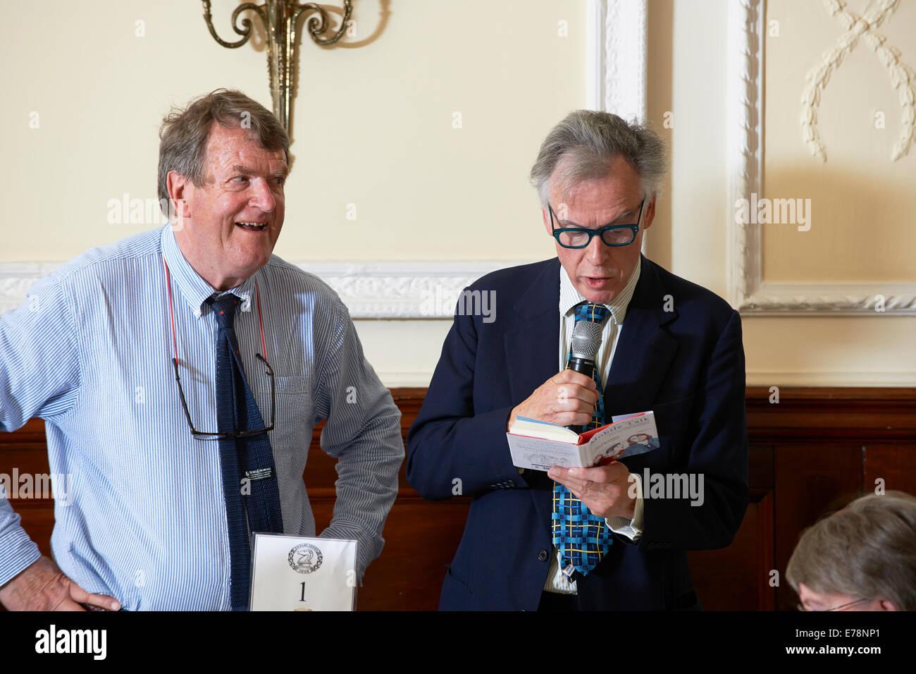 Jeremy Lewis & Andrew Barrow Stock Photo - Alamy