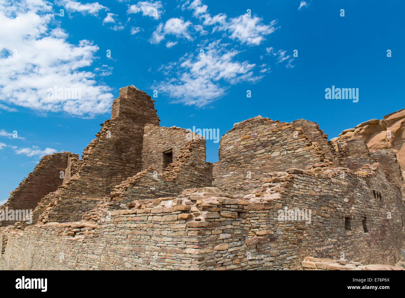 Pueblo Bonito, Chaco Culture National Historical Park, Chaco Canyon ...