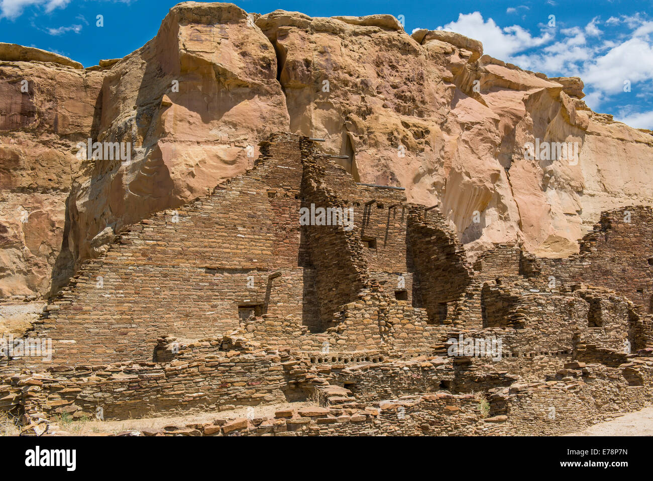 Pueblo Bonito, Chaco Culture National Historical Park, Chaco Canyon ...