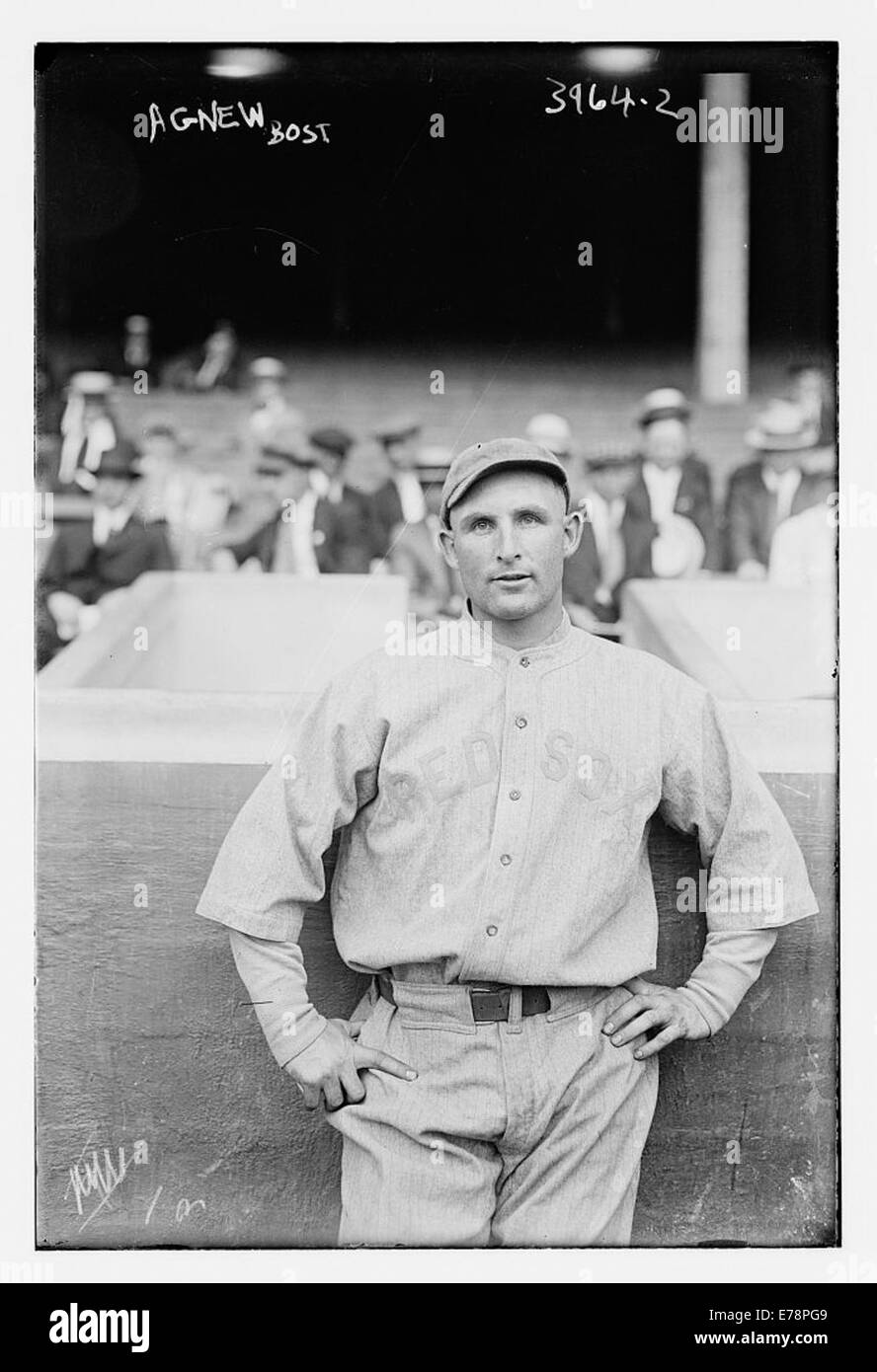[Sam Agnew, Boston AL (baseball)] Stock Photo - Alamy