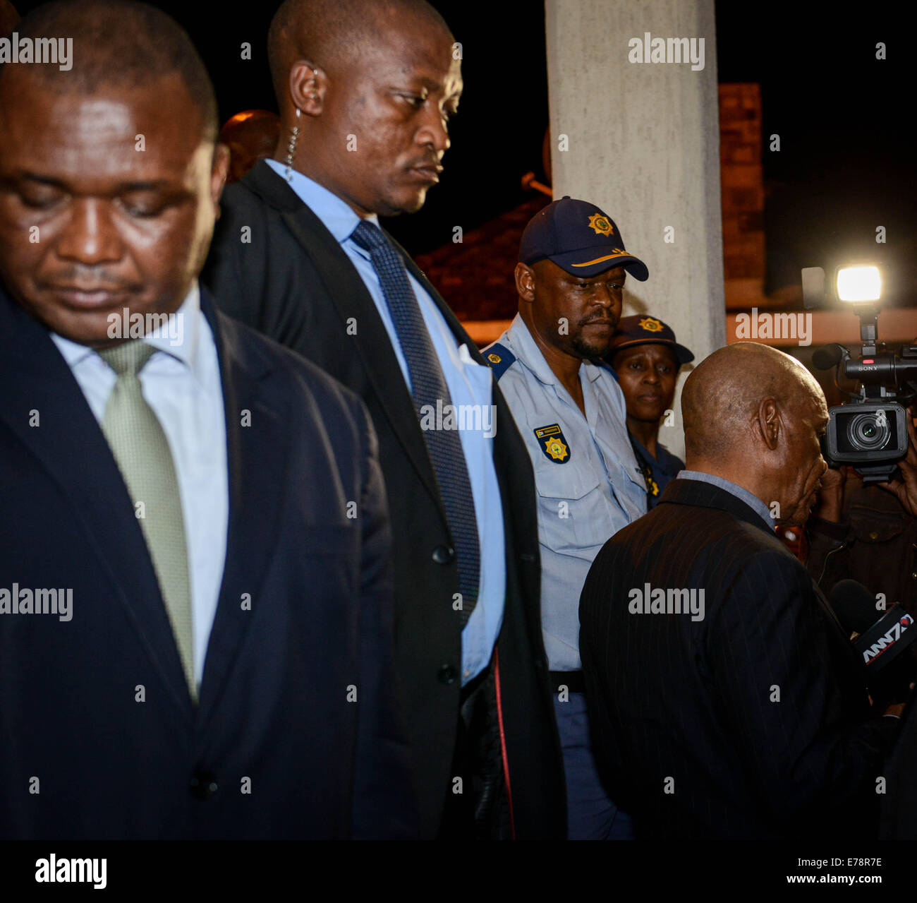Maseru, Lesotho. 9th Sep, 2014. Lesotho's Prime Minister Thomas Thabane ...