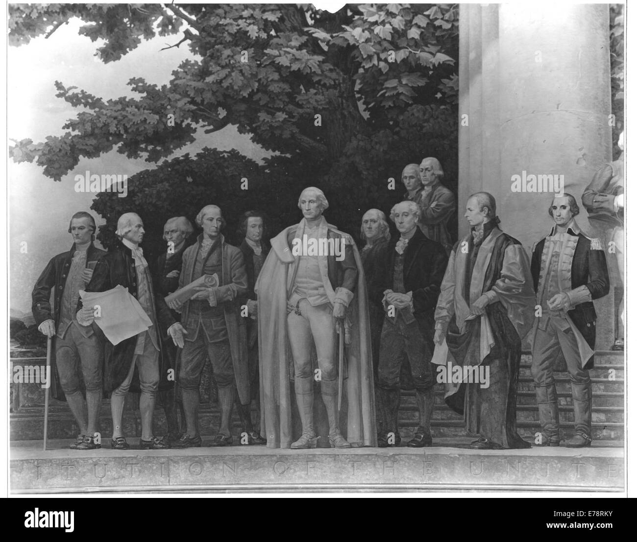 National archives murals hi-res stock photography and images - Alamy