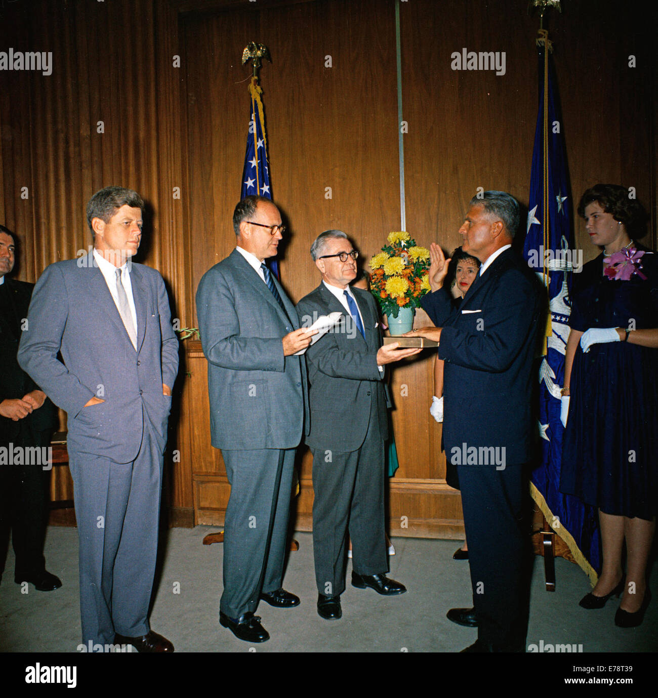 John f kennedy inauguration hi-res stock photography and images - Alamy