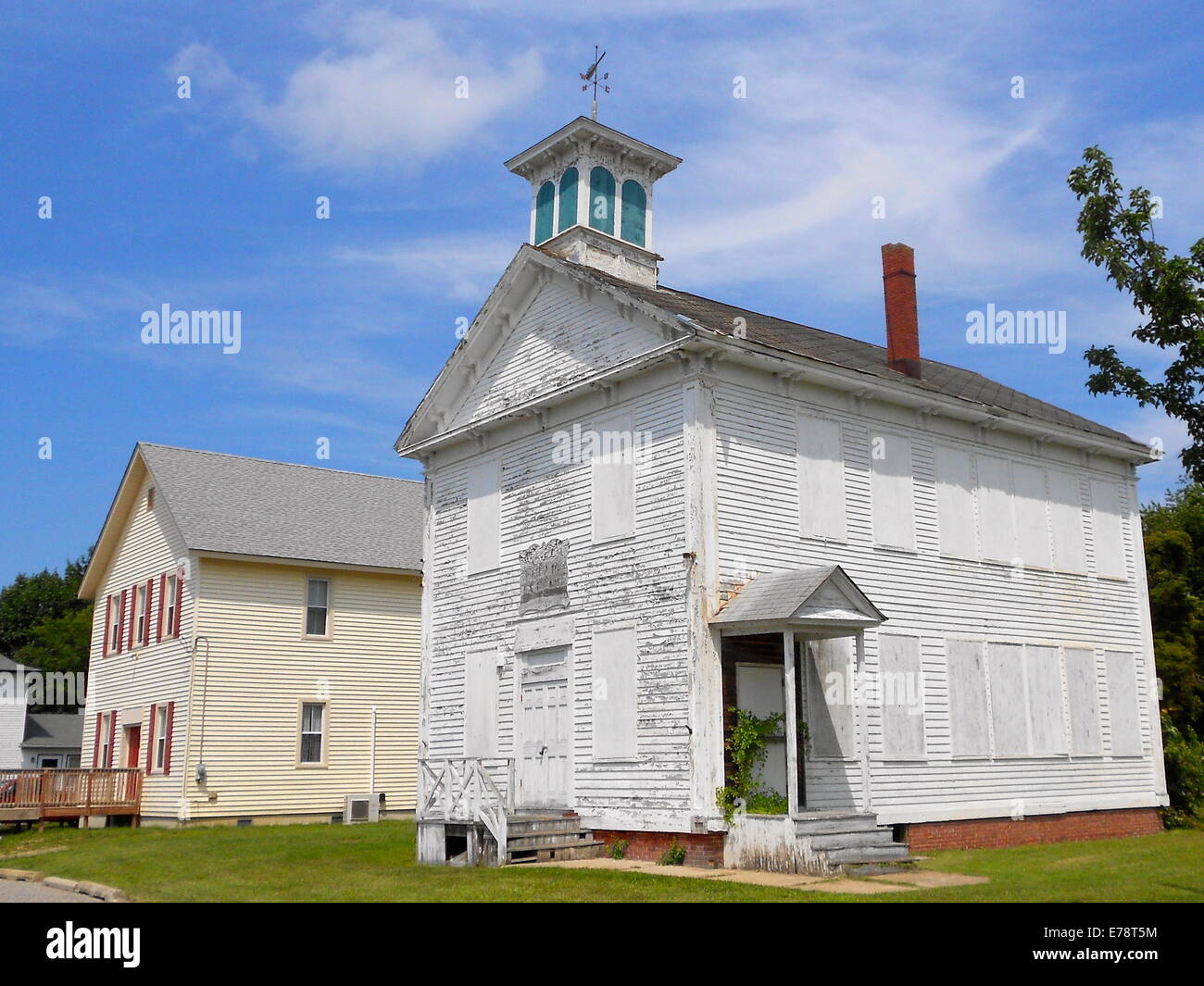 Goshen School, listed on the National Register of Historic Places (NRHP ...