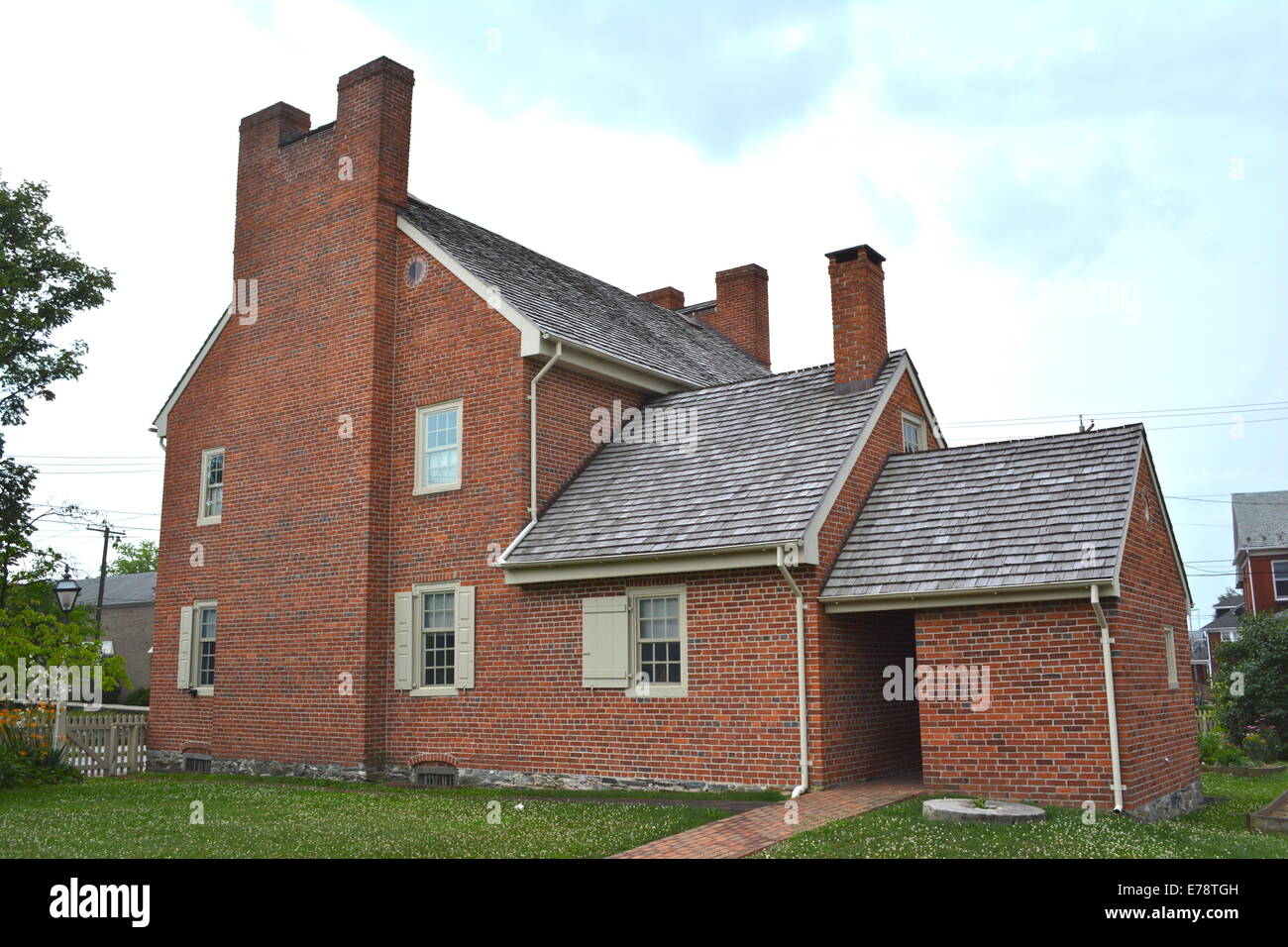 The George Nace (Neas) House, listed on the National Register of ...