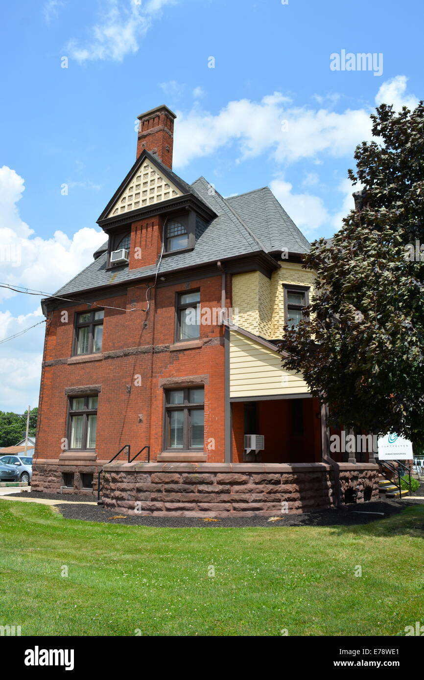 The Spring Grove Borough Historic District, listed on the National ...