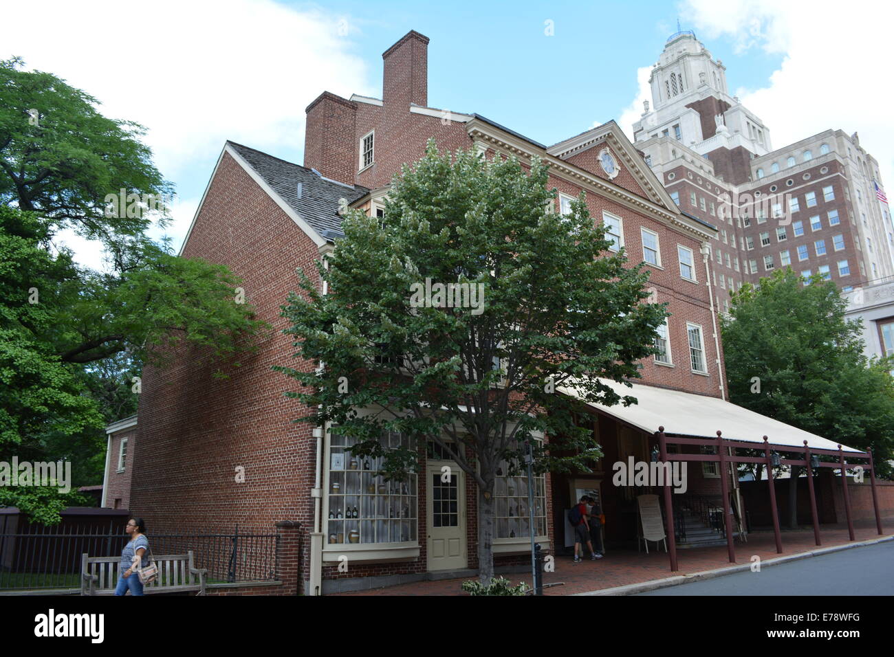 City Tavern, a historic restaurant located on Walnut Street in ...