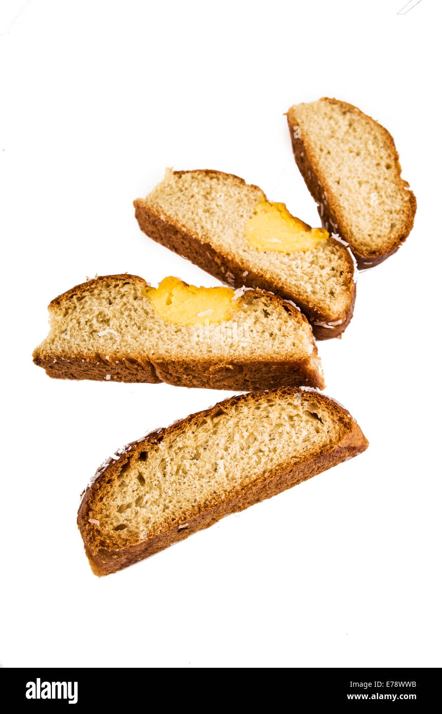 Coconut bun Cut Out Stock Images & Pictures - Alamy