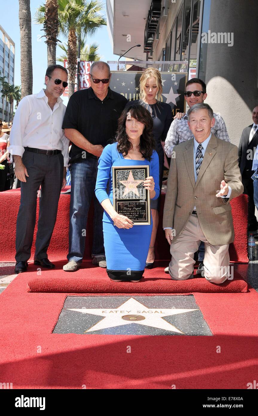 Los Angeles, CA, USA. 9th Sep, 2014. John Landgraf, Ed O'Neill, Katey ...