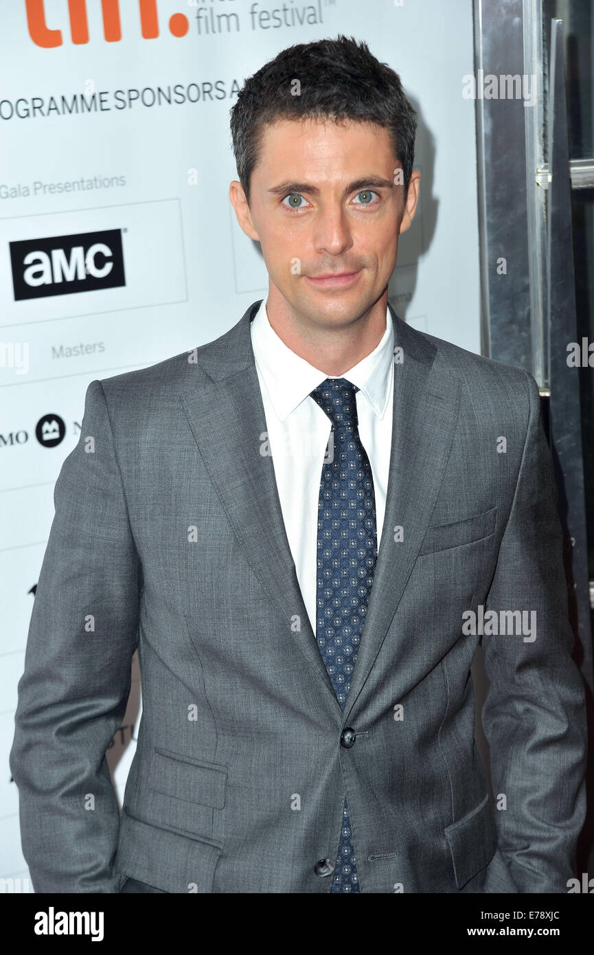 Toronto, Ontario, Canada. 9th Sep, 2014. Actor MATTHEW GOODE attends ...