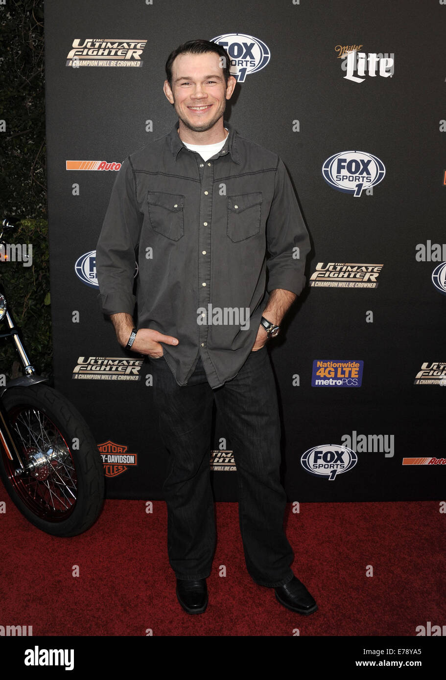 Los Angeles, California, USA. 9th Sep, 2014. Forest Griffin attending ...