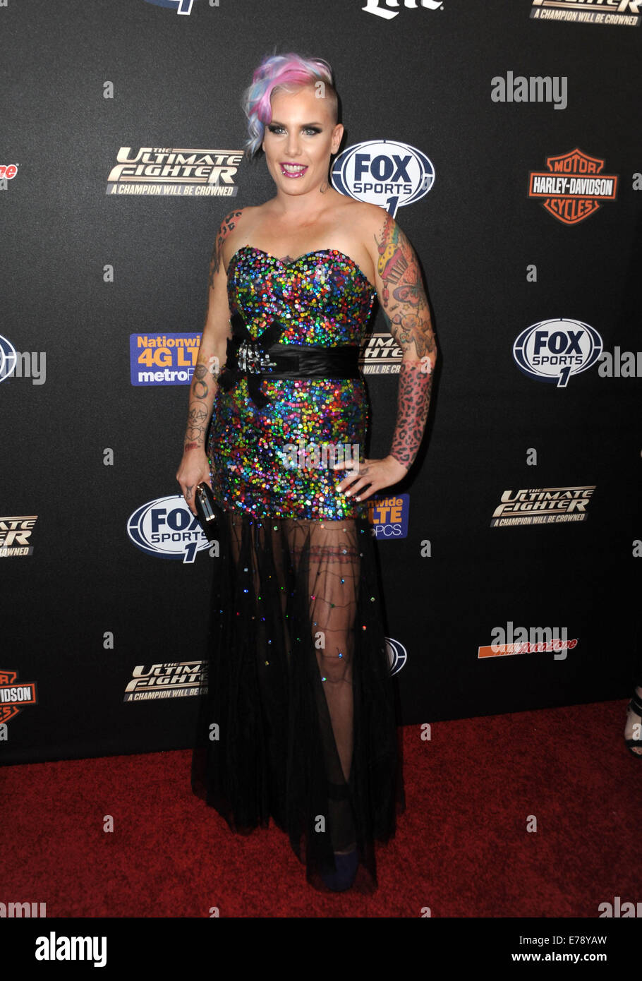 Los Angeles, California, USA. 9th Sep, 2014. Bec Rawlings attending the ...