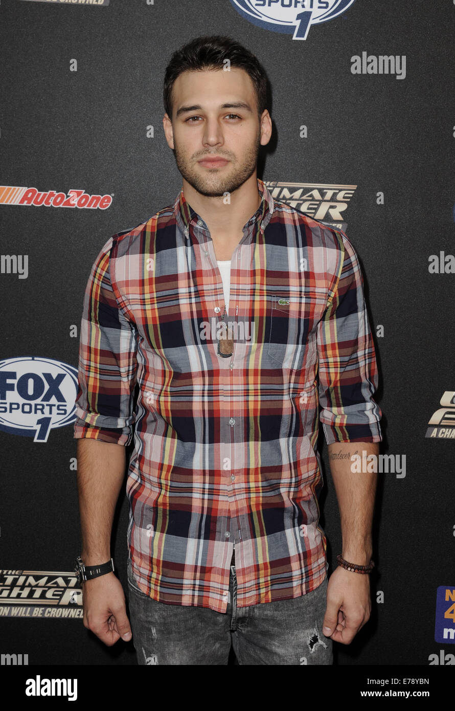 Los Angeles, California, USA. 9th Sep, 2014. Ryan Guzman attending the ...