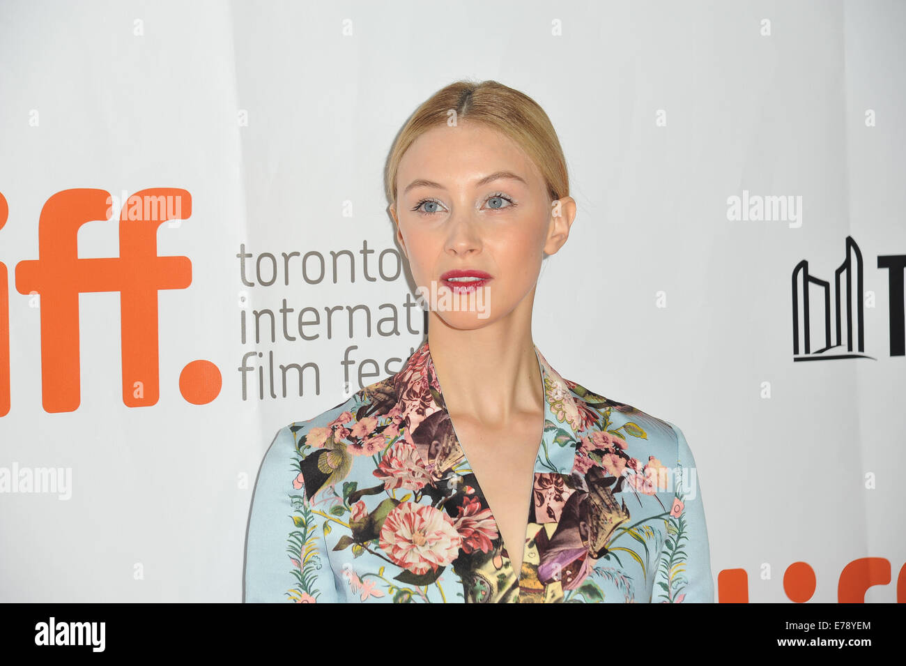 Toronto, Ontario, Canada. 9th Sep, 2014. Actress SARAH GADON attends ...