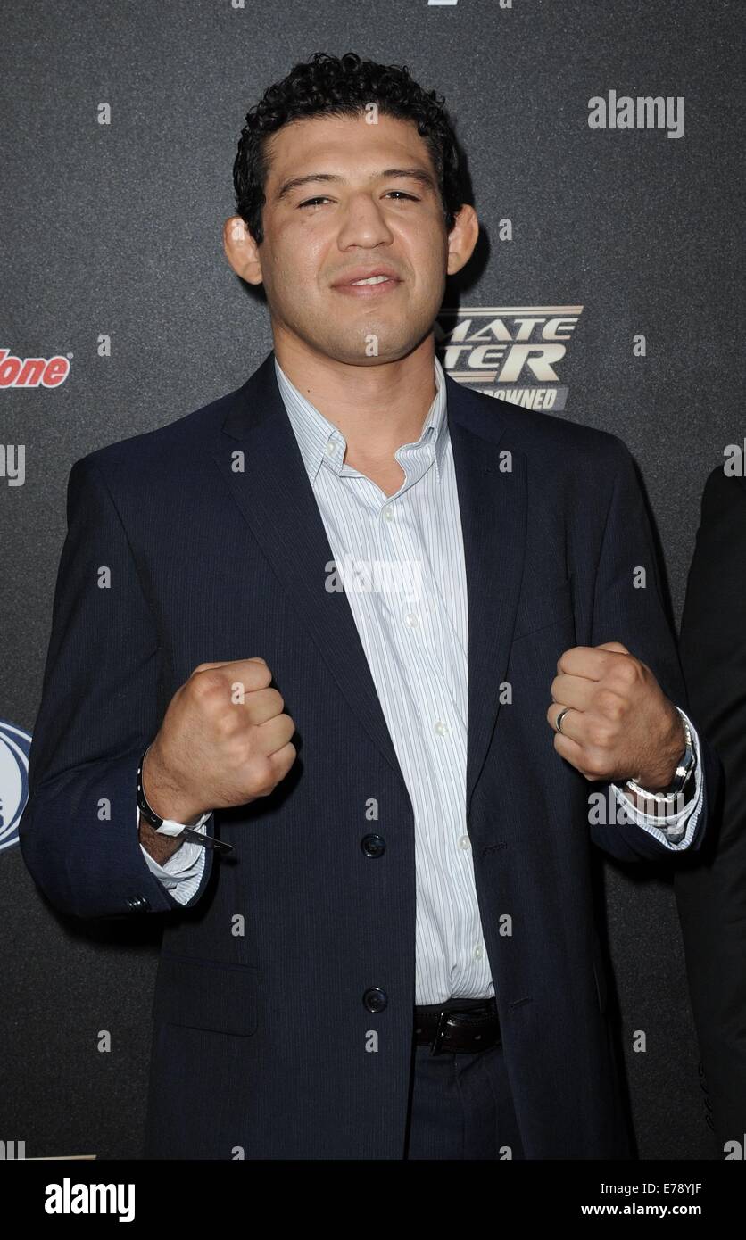Los Angeles, CA, USA. 9th Sep, 2014. Gilbert Melendez at arrivals for ...