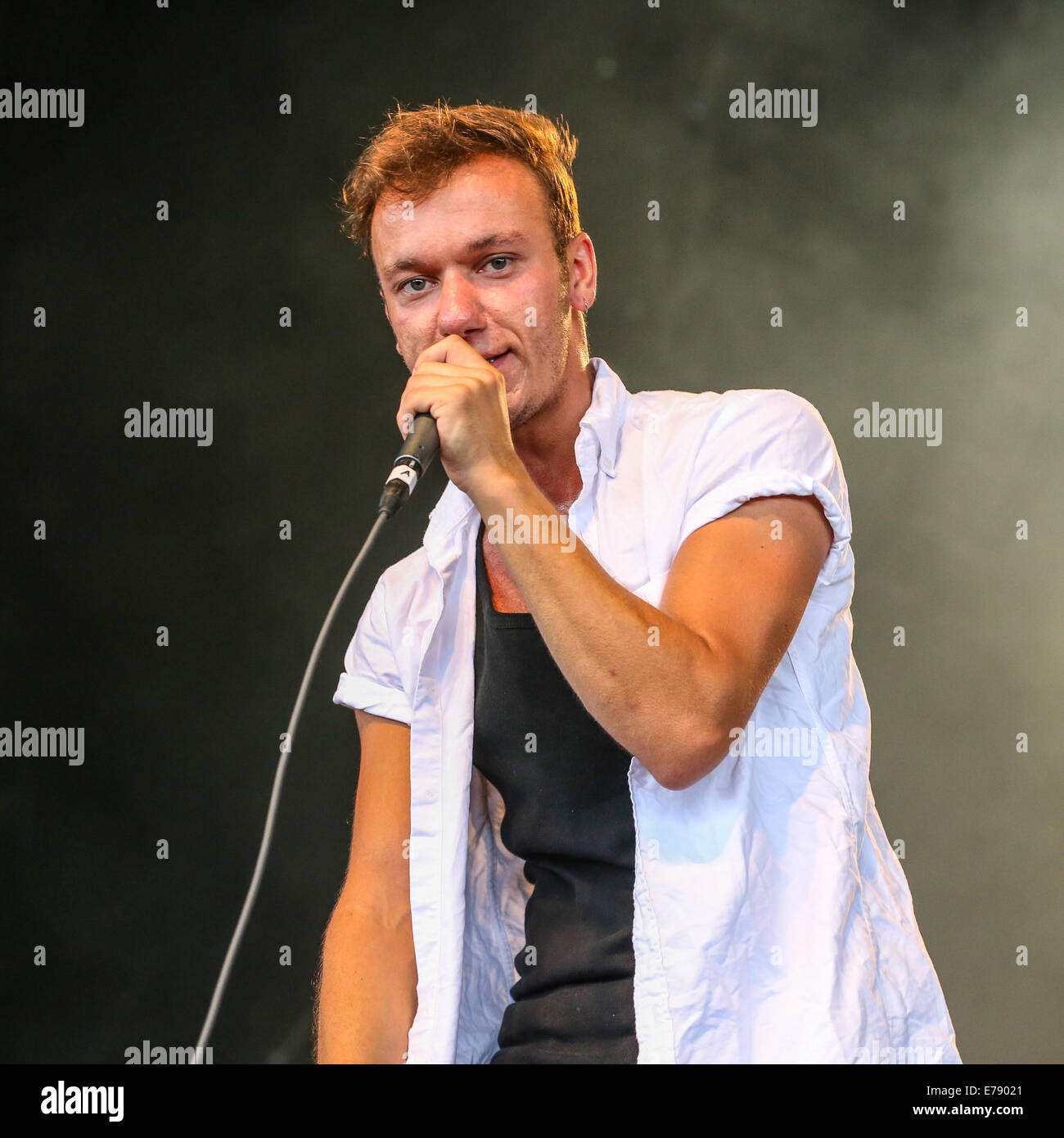 Raleigh, North Carolina, USA. 7th Sep, 2014. Music artist WOLF GANG ...