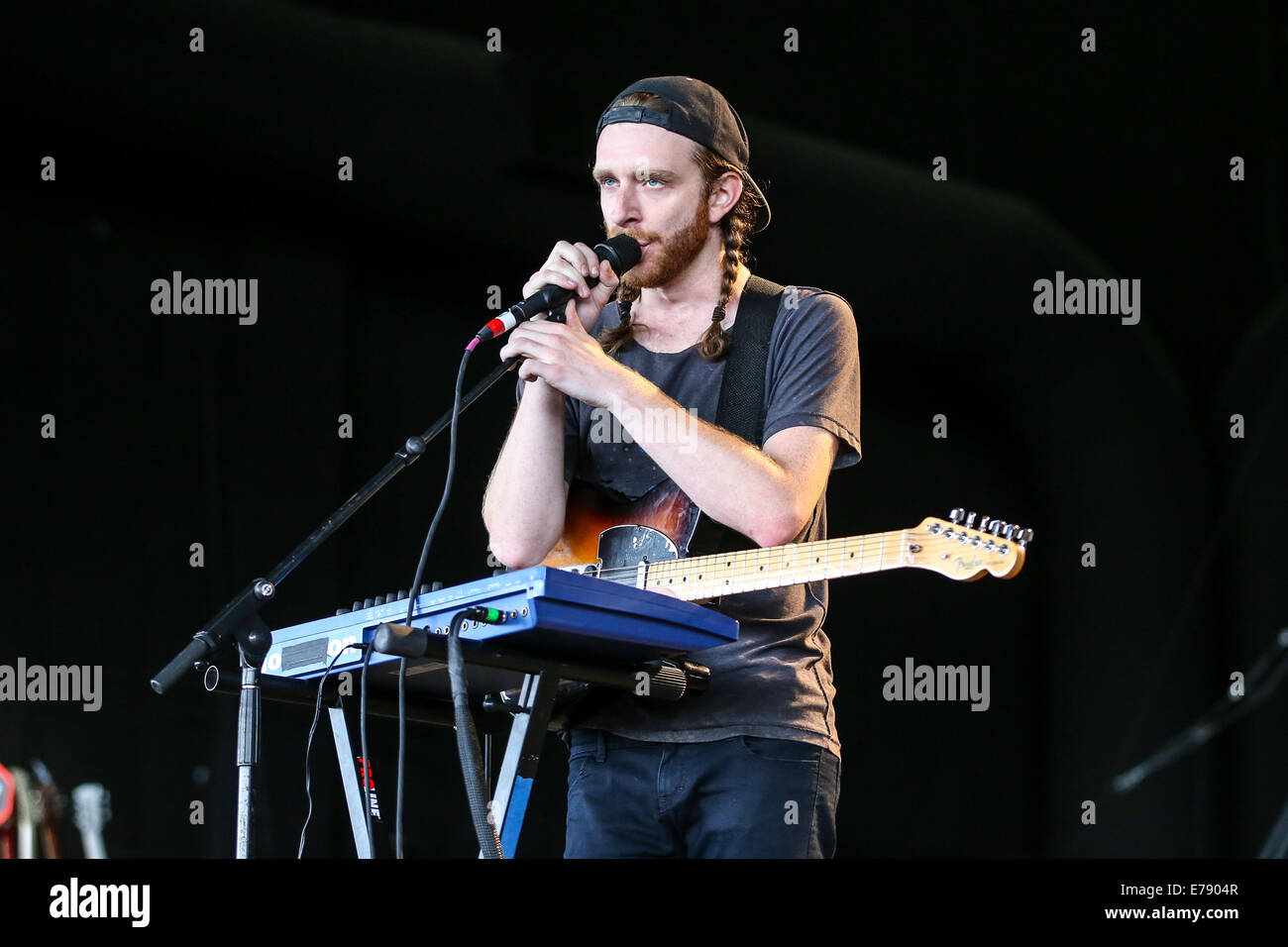 Raleigh, North Carolina, USA. 7th Sep, 2014. Music artist BEAR HANDS ...