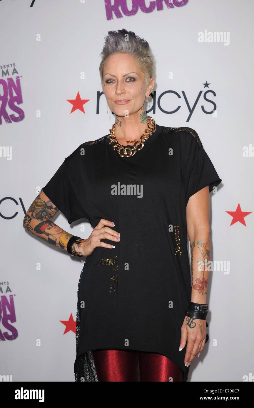 Los Angeles, CA, USA. 9th Sep, 2014. Mandi Line at arrivals for Macy's ...