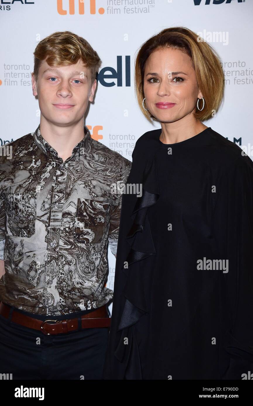 Toronto, ON. 9th Sep, 2014. Antoine-Olivier Pilon, Suzanne Clement at ...