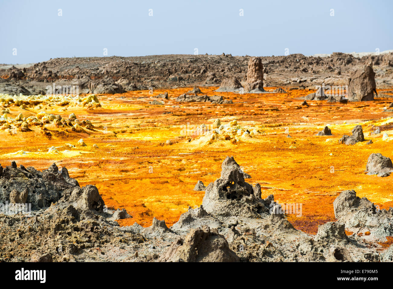 Dallol Volcano and Hydrothermal Field in the Danakil Depression in ...
