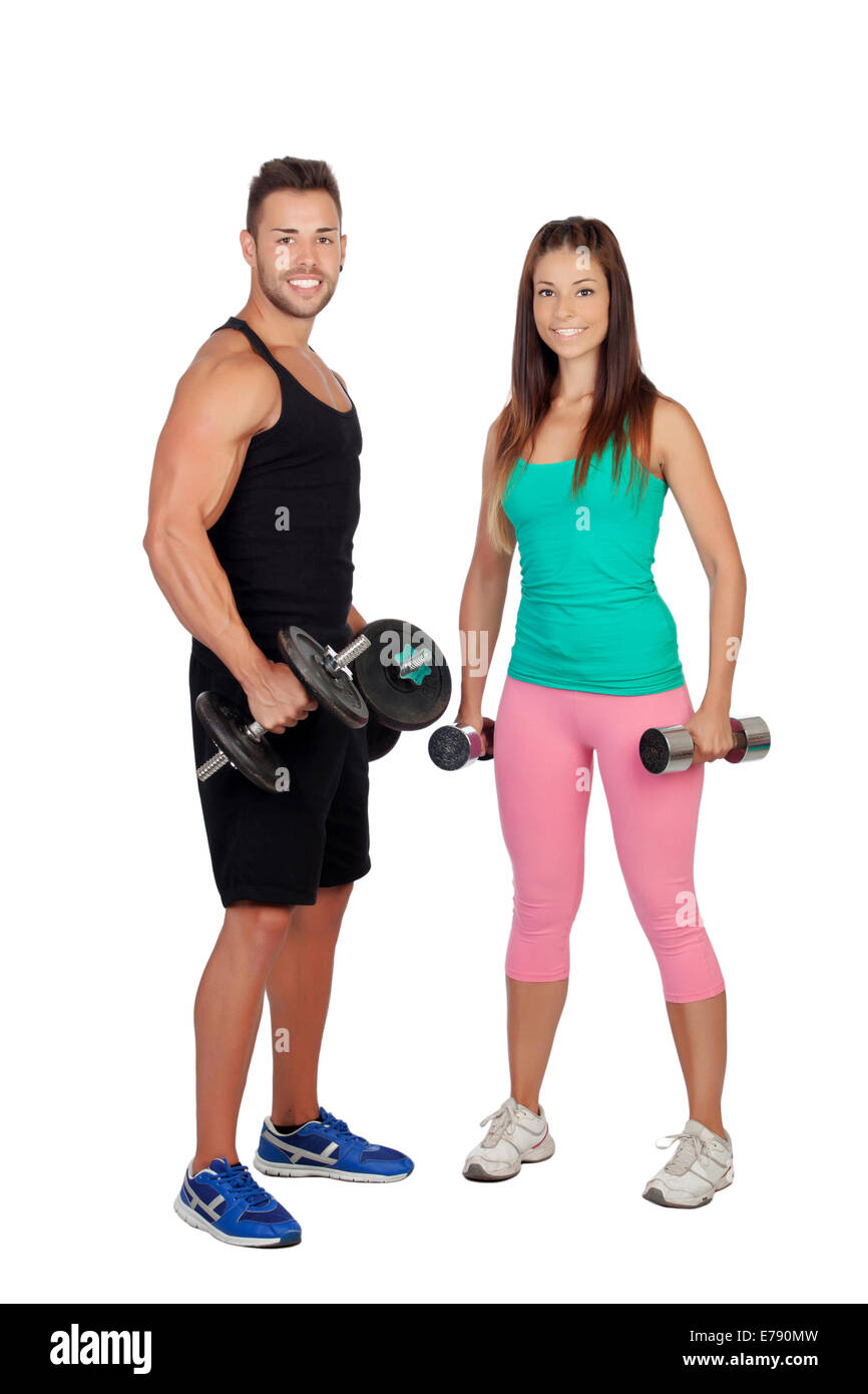 Young female personal fitness Cut Out Stock Images & Pictures - Alamy