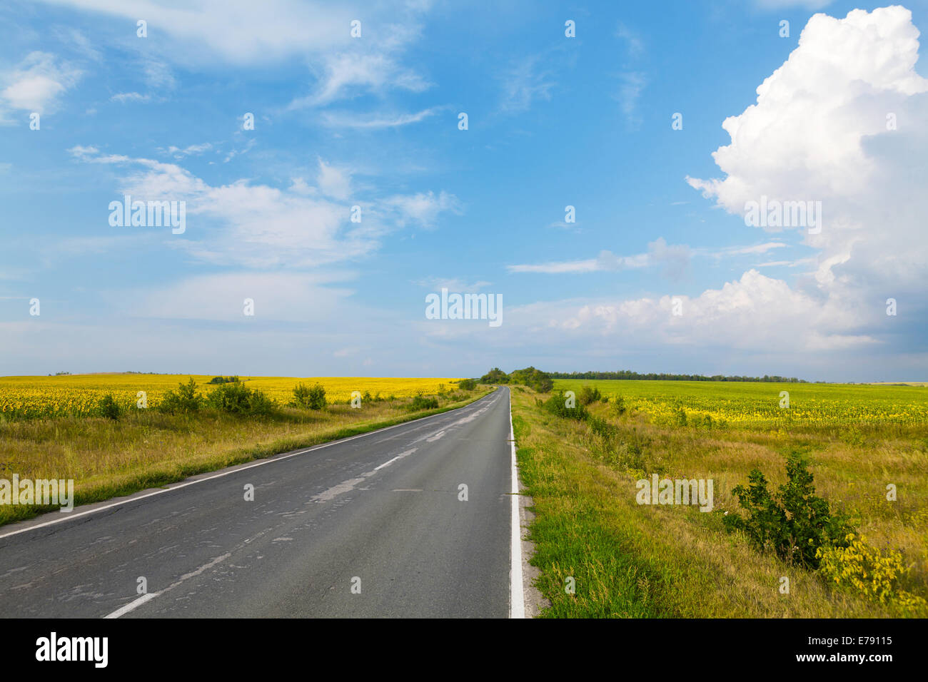 Perspective view through yellow hi-res stock photography and images - Alamy