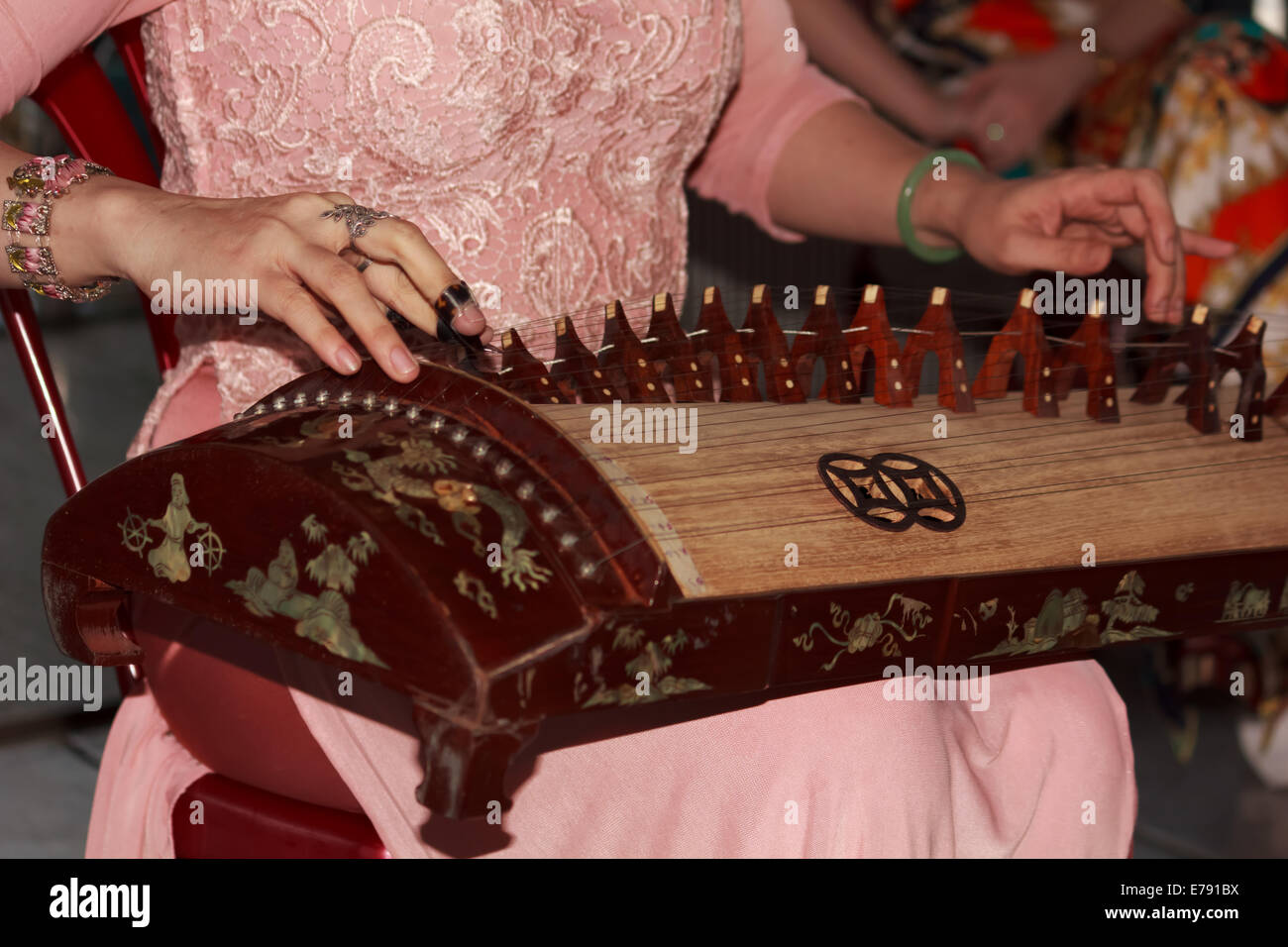 Musicians playing traditional instruments Stock Photo - Alamy