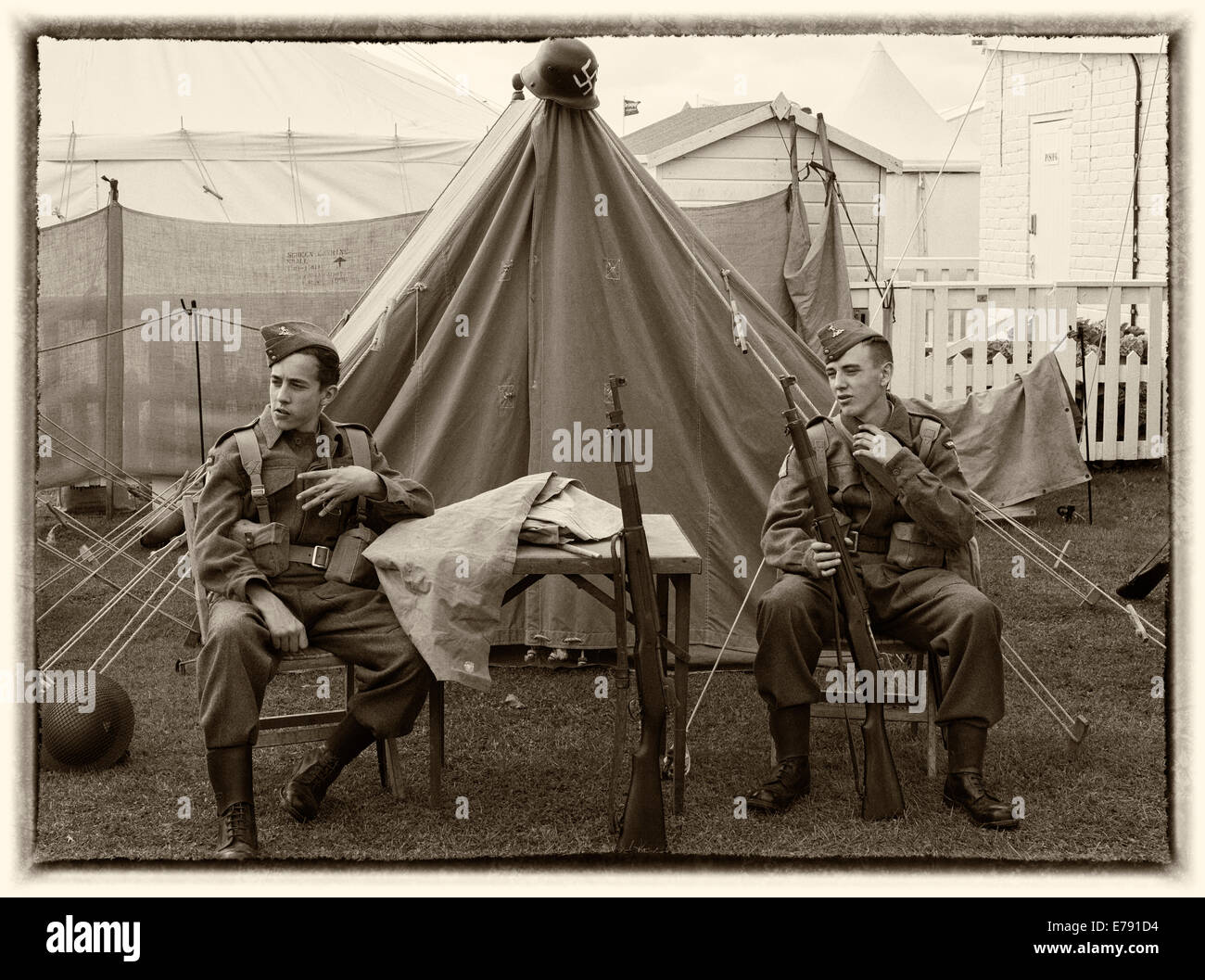 Ww2 home guard uniform hi-res stock photography and images - Alamy