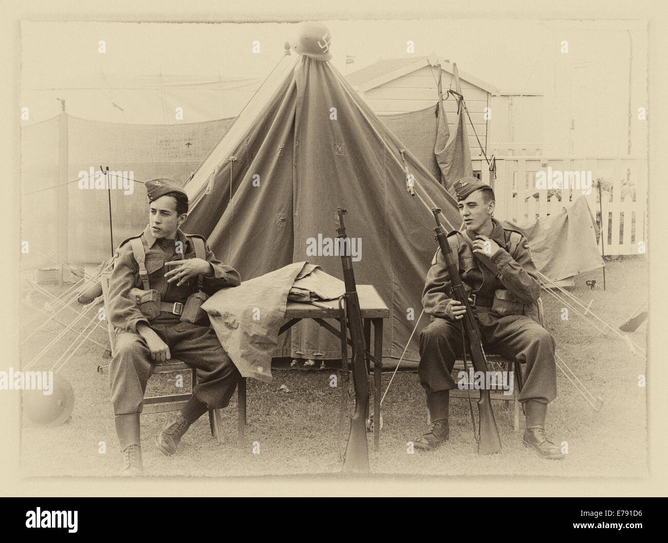 Ww2 home guard uniform hi-res stock photography and images - Alamy