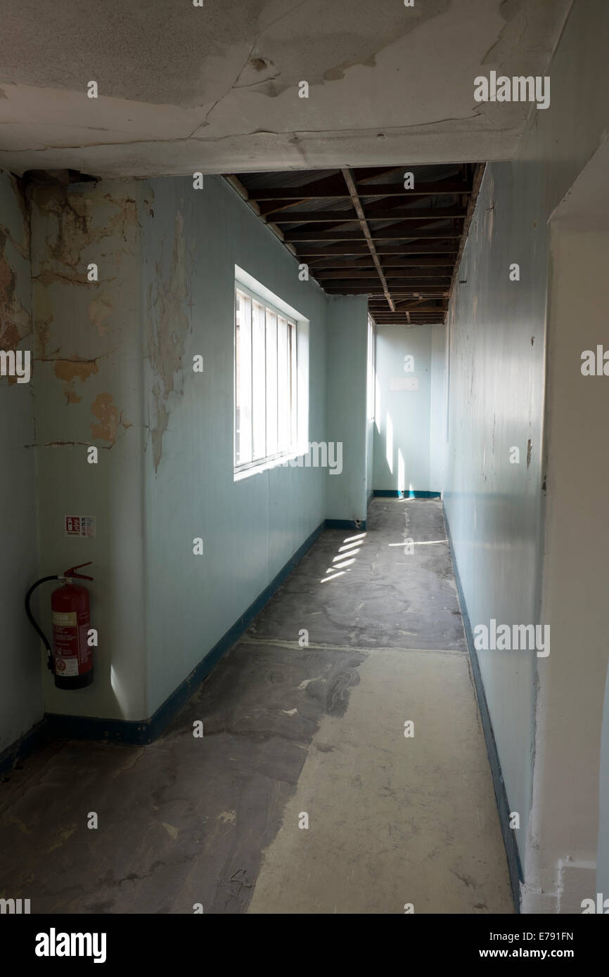Empty Abandoned Asylum Corridor Ghosts Scary Stock Photo - Alamy