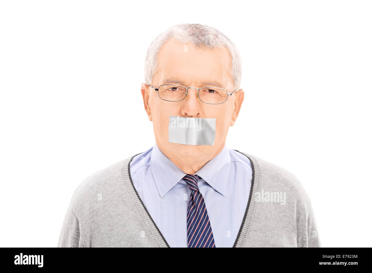 Duct taped mouth hi-res stock photography and images - Alamy