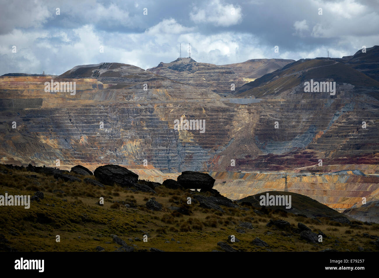 Peru mining yanacocha hi-res stock photography and images - Alamy