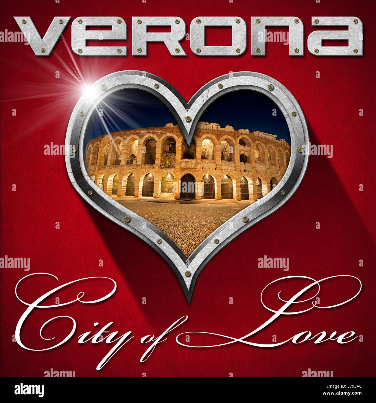 Verona - City of Love Stock Photo - Alamy