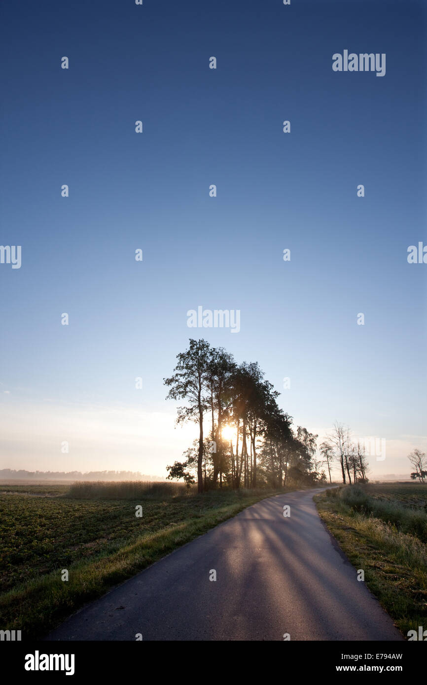 Road in the countryside Stock Photo - Alamy