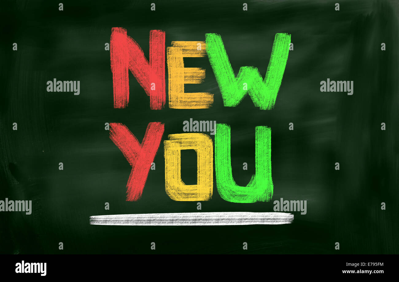 Concept Handwritten With Chalk - Color Image Stock Photo - Alamy