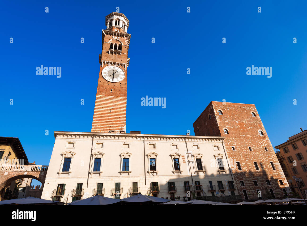 Tower of verona hi-res stock photography and images - Alamy