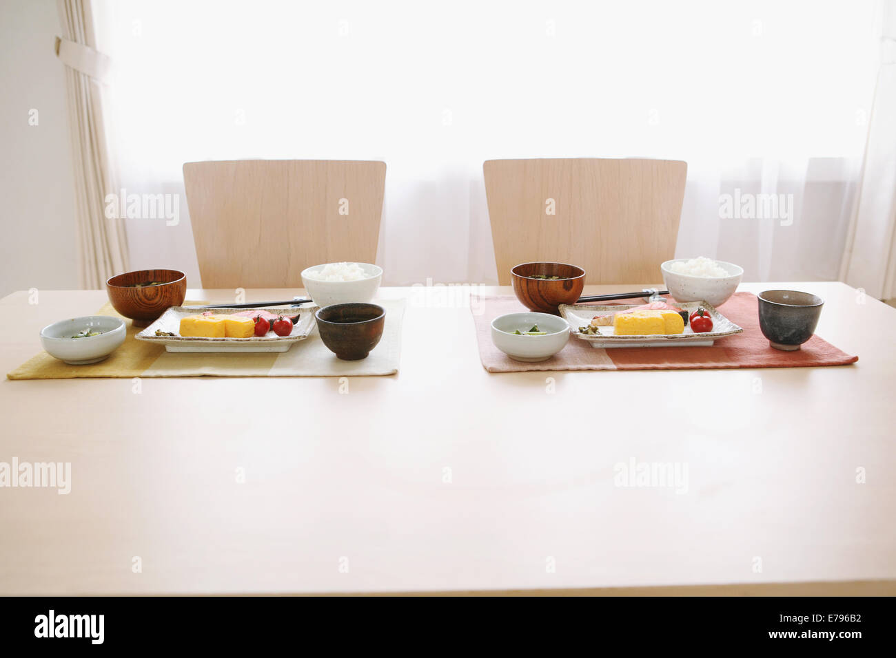 Typical Japanese breakfast Stock Photo - Alamy