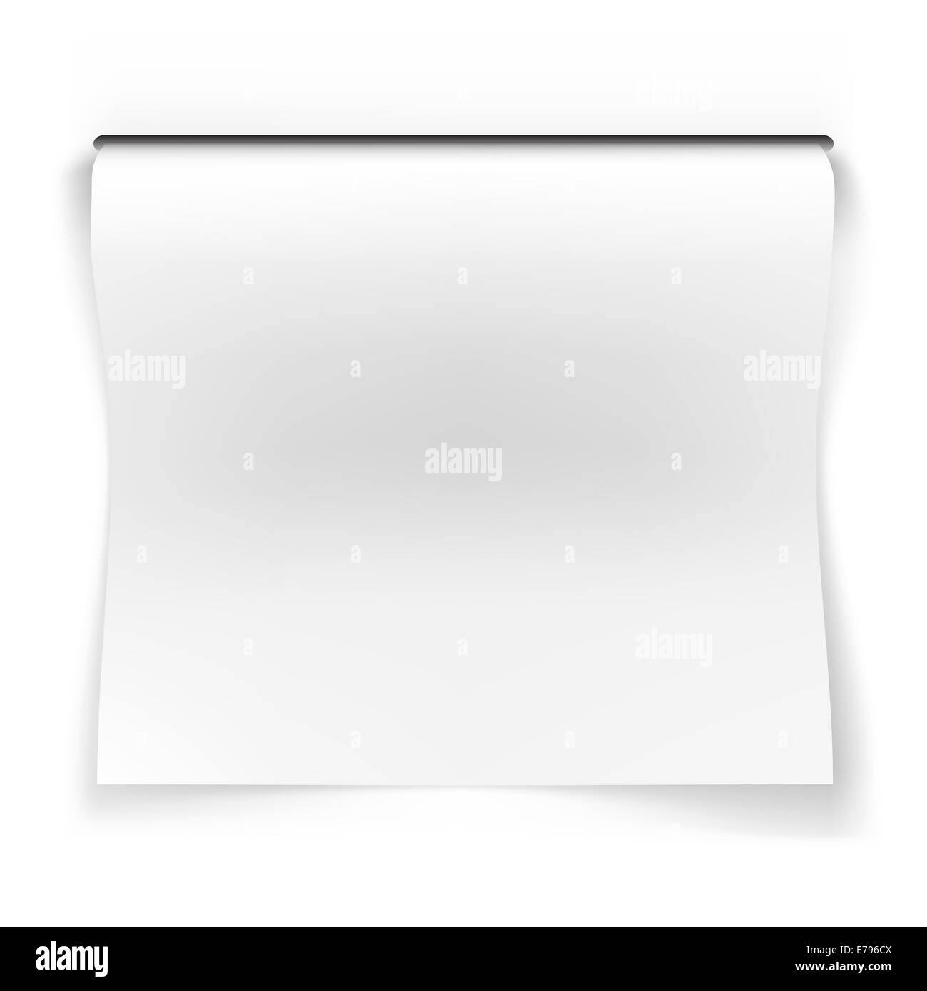 Blank sheet of slots Stock Photo - Alamy
