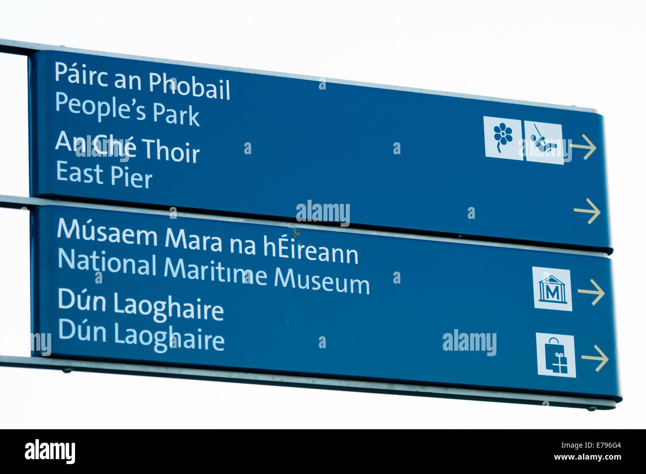 Dublin signpost hi-res stock photography and images - Alamy