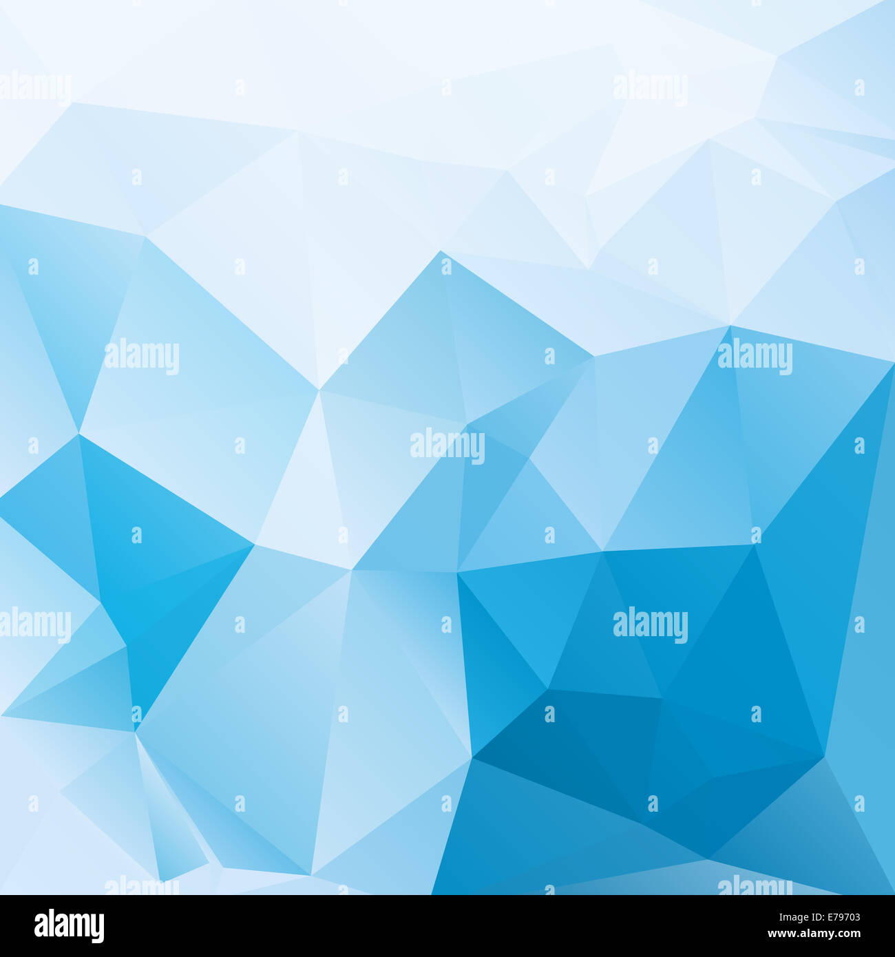 Blue Polygon Background