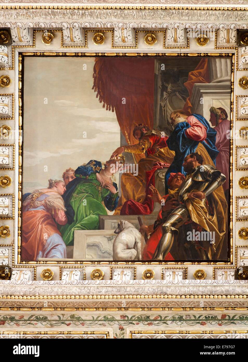 Esther crowned by ahasuerus hi-res stock photography and images - Alamy