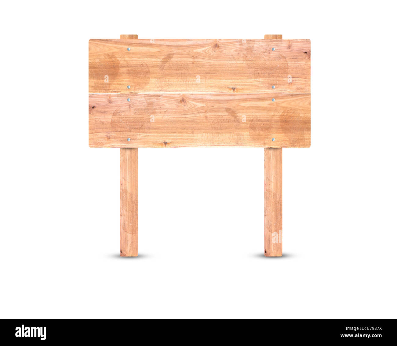 Vintage signs on wooden Cut Out Stock Images & Pictures - Alamy