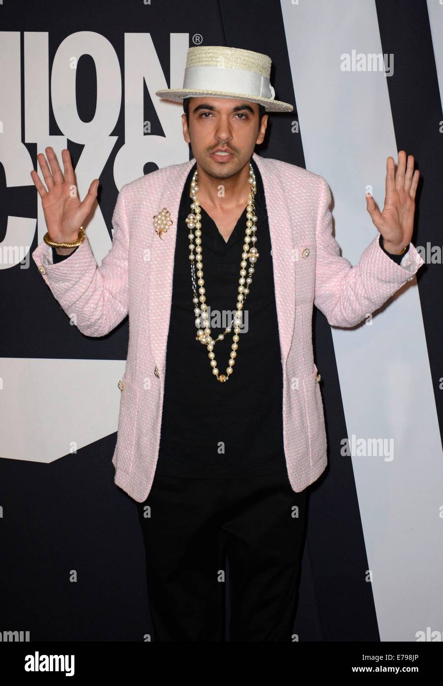 Brooklyn, NY, USA. 9th Sep, 2014. DJ Cassidy at arrivals for Conde Nast ...