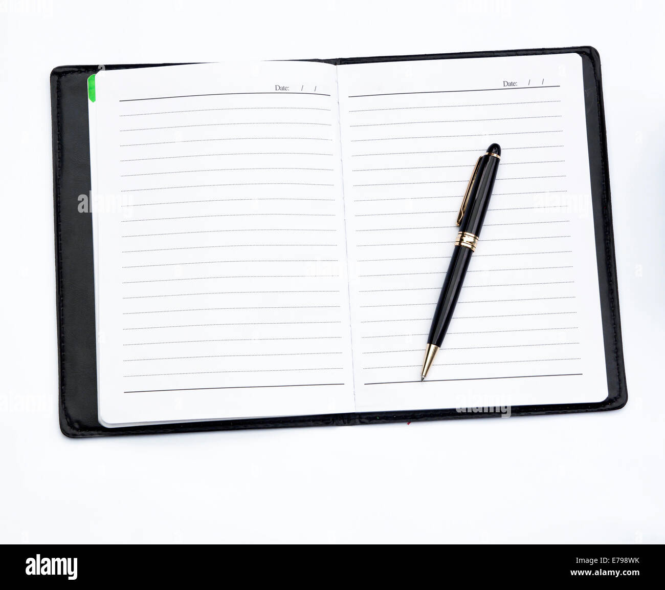 Black ringed notebook hi-res stock photography and images - Alamy