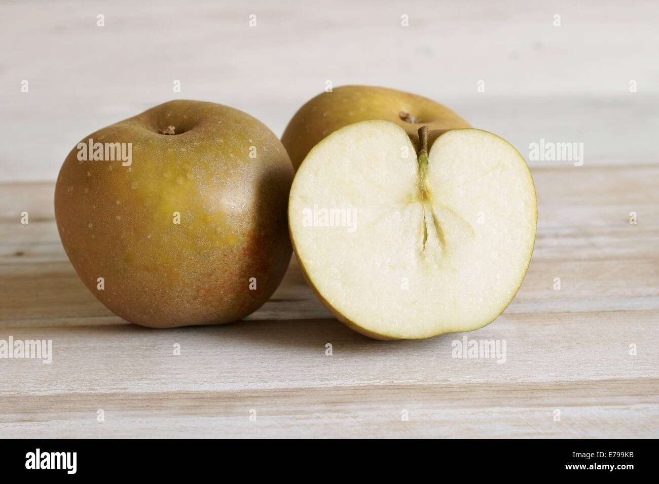 Apple variety Malus domestica Egremont Russet Stock Photo - Alamy
