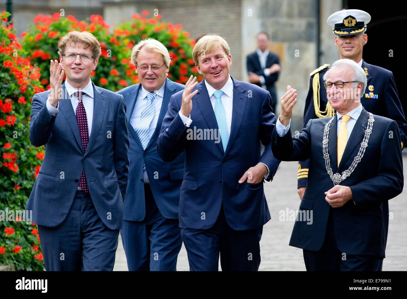 The Hague, The Netherlands. 9th Sep, 2014. King Willem-Alexander of the ...
