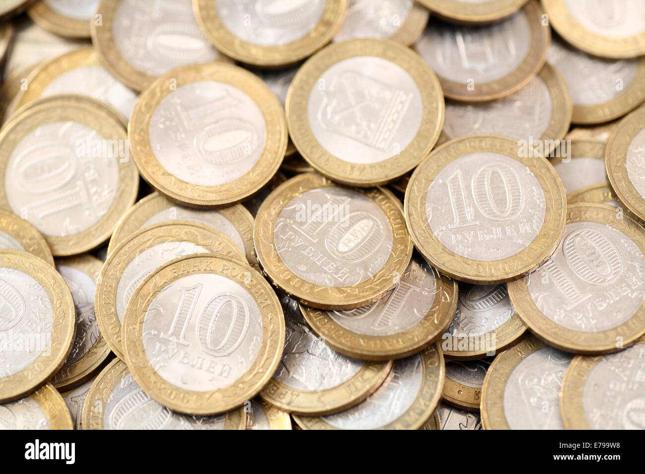 Russian coins hi-res stock photography and images - Alamy