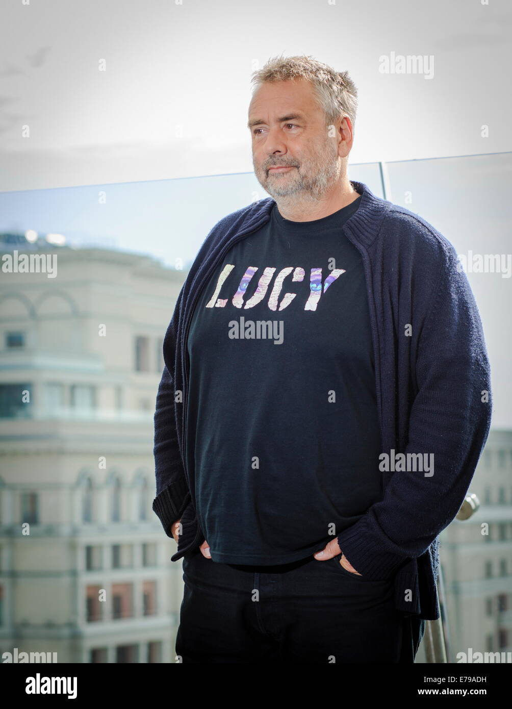 Moscow, Russia. 9th September, 2014. Photocall of Luc Besson on the ...